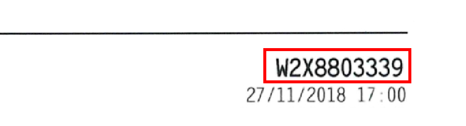 Finding your serial number of your device